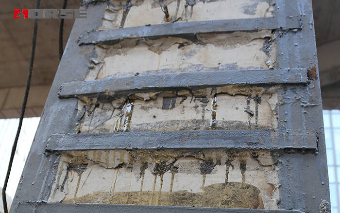 Reinforced concrete structural engineering by steel plate